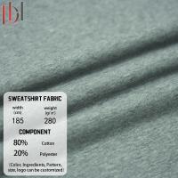 China Hot Customizable Organic Knitted Tricot Cotton Spandex Jersey Fabric for Hooded Shirt Sweatshirt for sale