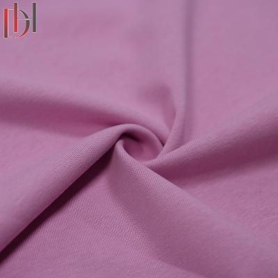 China Medium Weight Organic Plain Knitting Jersey Fabric for Uniform Twill Hooded Shirt Sweatshirt Manufacture for sale