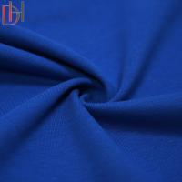 China ODM Customized High-quality Organic Jersey Fabric 280GSM Blue French Wool Knitted Pullover Sweatshirt Factory for sale