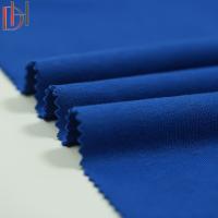 China ODM Customized High-quality Organic Jersey Fabric 280GSM Blue French Wool Knitted Pullover Sweatshirt Factory for sale