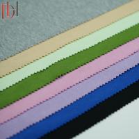 China ODM Customized High-quality Organic Jersey Fabric 280GSM Blue French Wool Knitted Pullover Sweatshirt Factory for sale