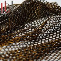China Custom Summer Cool Fabric T Shirt Skirt Bronze Colored Golden Hole Eco Friendly Special Fabric for sale