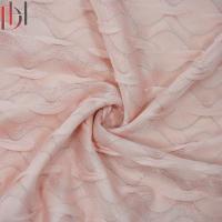 China High End Jacquard Fabric 95% Polyester Custom Made Yarn Dyed Pattern For Dress for sale