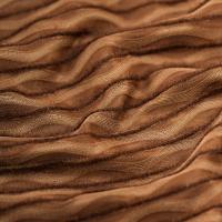 China 100% Polyester Jacquard Clothing Fabric , Polyester Brown Jacquard Mesh Fabric for sale