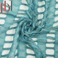 China 100% Polyester Soft Jacquard Fabric Quick Dry Cotton Bikini Skirt Fabric With Holes for sale