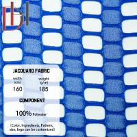 China 100% Polyester Soft Jacquard Fabric Quick Dry Cotton Bikini Skirt Fabric With Holes for sale