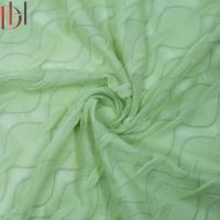 China Wholesale Custom Made Jacquard Fabric Diverse Mixed Fabric Genre Green Dress Fabric for sale