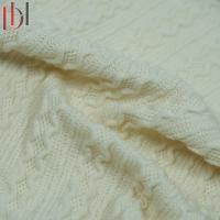 China Winter Clothing Woven Jacquard Fabric Breathable Jacquard Polyester Fabric for sale