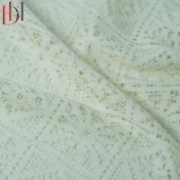 China Organic Yarn Dyed Jacquard Fabric Windproof Stain Resistant Lightweight Polyester Fabric for sale