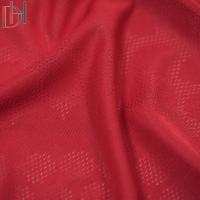 China 100% Polyester Jacquard Fabric , Sport Clothing Breathable Oilproof Quick Dry Uniform Fabric for sale