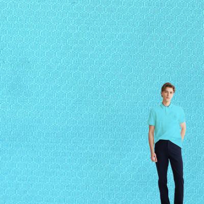 China Breathable Wicking Fabric Outdoor Knitting Work Polo T Shirt Clothing Textile Fabric for sale