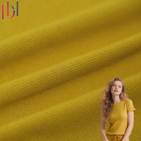 China 95% Cotton 5% Spandex Fabric 280gsm Eco Friendly Tricot Knitted Fabric for sale