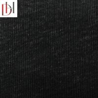 China High Quality Medium Weight 73% Cotton 27% Nylon Breathable Knitted Rib Fabric for sale