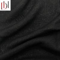 China High Quality Medium Weight 73% Cotton 27% Nylon Breathable Knitted Rib Fabric for sale