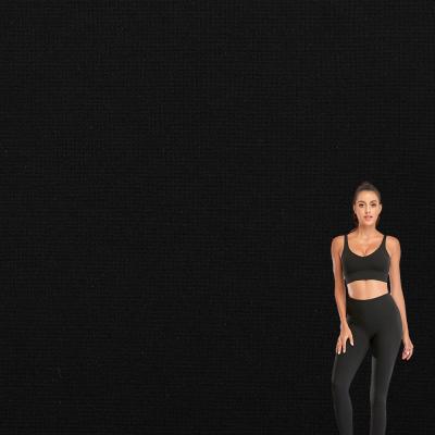 China Yoga Summer Clothing T Shirt Fabrics Customized 80% Polyester 20% Spandex Fabric for sale