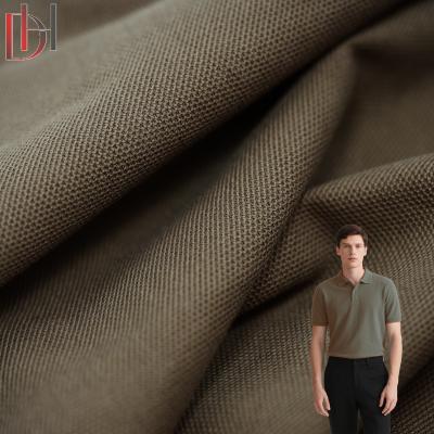 China Anti Static Breathable 100% Cotton Fabric for Beaded Polo / T Shirt for sale