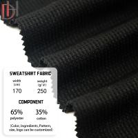 China T Shirt Polo Cotton Fabric Clothing 65%Polyester 35% Cotton Waffle Fabric for sale
