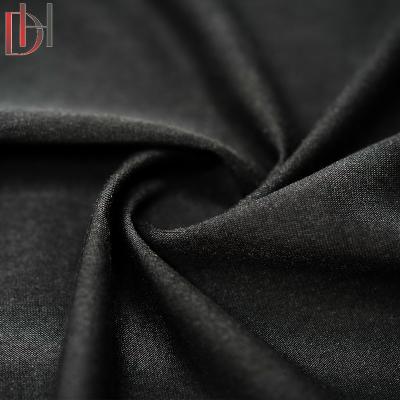 China High Quality 47.5%Lycell 47.5%cotton 5% Spandex 170 g Tricot Knitted Elasticity Yoga Sports Plain Fabric for sale