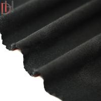 China High Quality 47.5%Lycell 47.5%cotton 5% Spandex 170 g Tricot Knitted Elasticity Yoga Sports Plain Fabric for sale