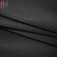 China High Quality 47.5%Lycell 47.5%cotton 5% Spandex 170 g Tricot Knitted Elasticity Yoga Sports Plain Fabric for sale