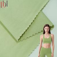China Customized 47.5% Lycell 47.5%cotton 5% Spandex Yoga Clothing Plain Sport Textile Fabric Manufactured Factory for sale
