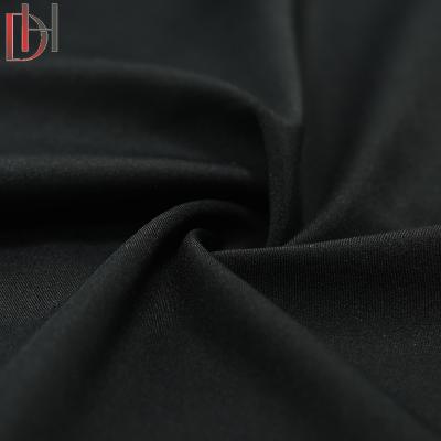 China Customizable High Quality Eco-Friendly 80% Nylon 20% Spandex 280gsm Double-Sided Sports Cotton Fabric for sale