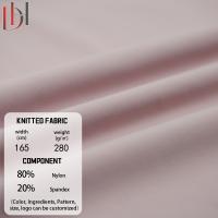 China High Quality 80% Nylon 20% Spandex 280gsm Double-Sided Jersey Fabric for sale