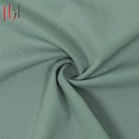 China High quality 220 GSM Double Faced 80%  Polyester 20% Spandex Stretch Jacquard Rib Yoga Shirt Clothing Fabric for sale