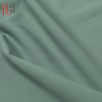 China High quality 220 GSM Double Faced 80%  Polyester 20% Spandex Stretch Jacquard Rib Yoga Shirt Clothing Fabric for sale
