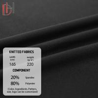 China 80%  Polyester 20% Spandex Soft Skin Friendly Stretch Polyester Spandex for Leggings Eco Friendly Yoga Wear Fabric for sale