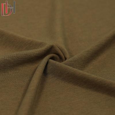 China High-quality 220g 75%Tencel 18%Wool 7%Spandex Stretch Knitted summer clothing - Polo shirt Rib Fabric for sale
