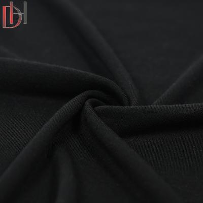 China High-quality 75%Tencel 18%Wool 7%Spandex 220g Ultra-soft Skin-friendly Ribbed Knitted Stretch Shirt Fabric for sale