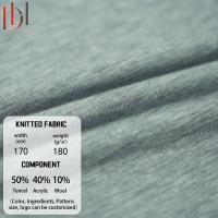 China Stretch Jersey Fabric Lightweight Wrinkle Resistant Rib Undershirts-Ultra-soft Skin-friendly High-quality Knitted Fabric for sale