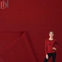 China High Quality 50% Tencel10% Wool 40% Acrylic 180G Knitted Lightweight Rib Jersey Stretch Shirt Fabric Factory for sale