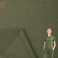 China Wholesale 50%Tencel 10%Wool 40%Acrylic High-quality Quick-Dry Rib Shirt Clothing Fabric for sale