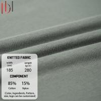 China Customized High-quality Weft Knit Sweatshirt Thermal Clothing 85% Combed cotton 15%Nylon Fabric for sale