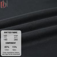 China High-quality Moisture Skin friendly Combed 280g 85% Combed cotton 15%Nylon Fabric for sale