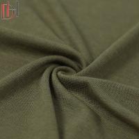 China High quality 170g medium weight 78% Polyester 19% Wool 3% Spandex Rib Shirt Polo Fabric for sale