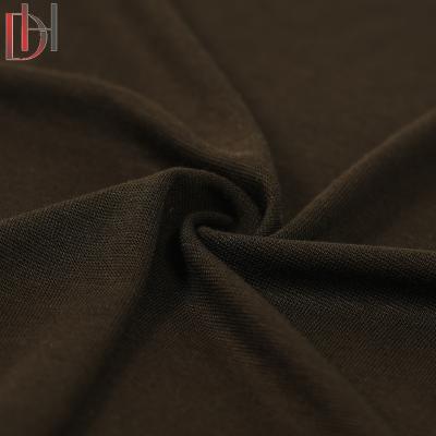 China Customized 78%Tencel 19%Wool 3%Spandex 170g Lightweight Wool Pique Rib Shirt Fabric for sale