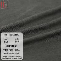 China 170g 78%Tencel 19%Wool 3%Spandex Knitted summer clothing Polo shirt Wool Fabric for sale