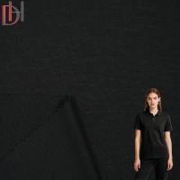 China Customized Elegant Lightweight high-quality polo T‑shirt 170g 78% Tencel 3% Spandex 19% Wool Fabric manufacturers for sale
