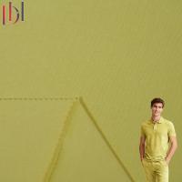 China Custom Summer High Quality 190cm100% cotton 240g Sporty shirt Polo Rib Fabric for sale