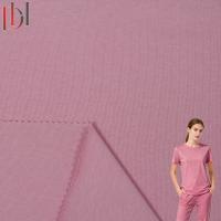China 240g 100% Cotton Medium Weight Rib Jersey T-Shirts Polo Fabric for sale