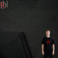 China Customizable High Performance Jacquard 100% Polyester Comfortable T-Shirt Textile Fabric Supplier for sale