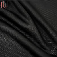 China Customizable High Performance Jacquard 100% Polyester Comfortable T-Shirt Textile Fabric Supplier for sale