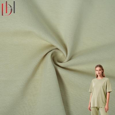 China OEM ODM custom Premium Sports Dress Shirt 100% Cotton Knitted Rib Fabric factory for sale