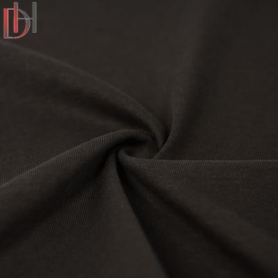China 100% Cotton Moisture-Absorbent Wrinkle Resistant Abrasion-Resistant Blackout Rib 270g Jersey Polo T-Shirt Fabric for sale