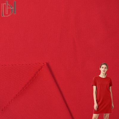 China Custom 210g 100% Cotton Polo Shirt jacquard Fabric Factory China for sale