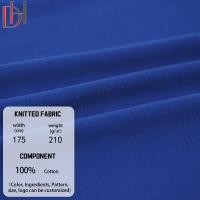China Wholesale Organic Double Yarn 100% Cotton Rib Jersey Fabric for sale