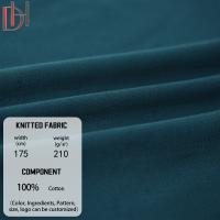 China Moisture-Absorbent  Dyed Breathable Comfortable 210g High Quality 100% Cotton Dress Shirt Polo Plain Fabric for sale